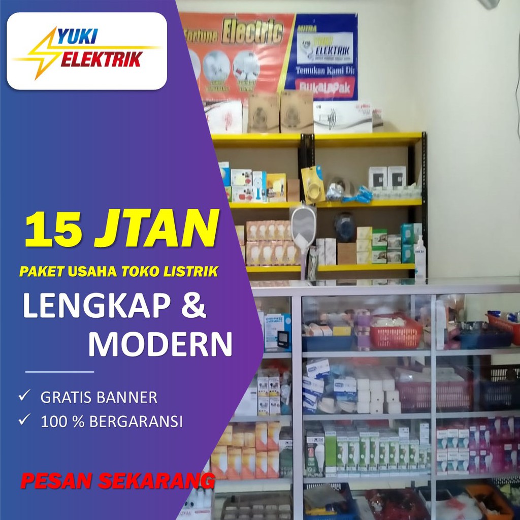Jual Peluang Usaha Untung Besar Paket Toko Lampu Alat Listrik Lengkap ...