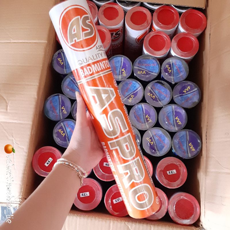 Jual ASPRO & IMASSION bola kok badminton ( 12pcs ) | Shopee Indonesia