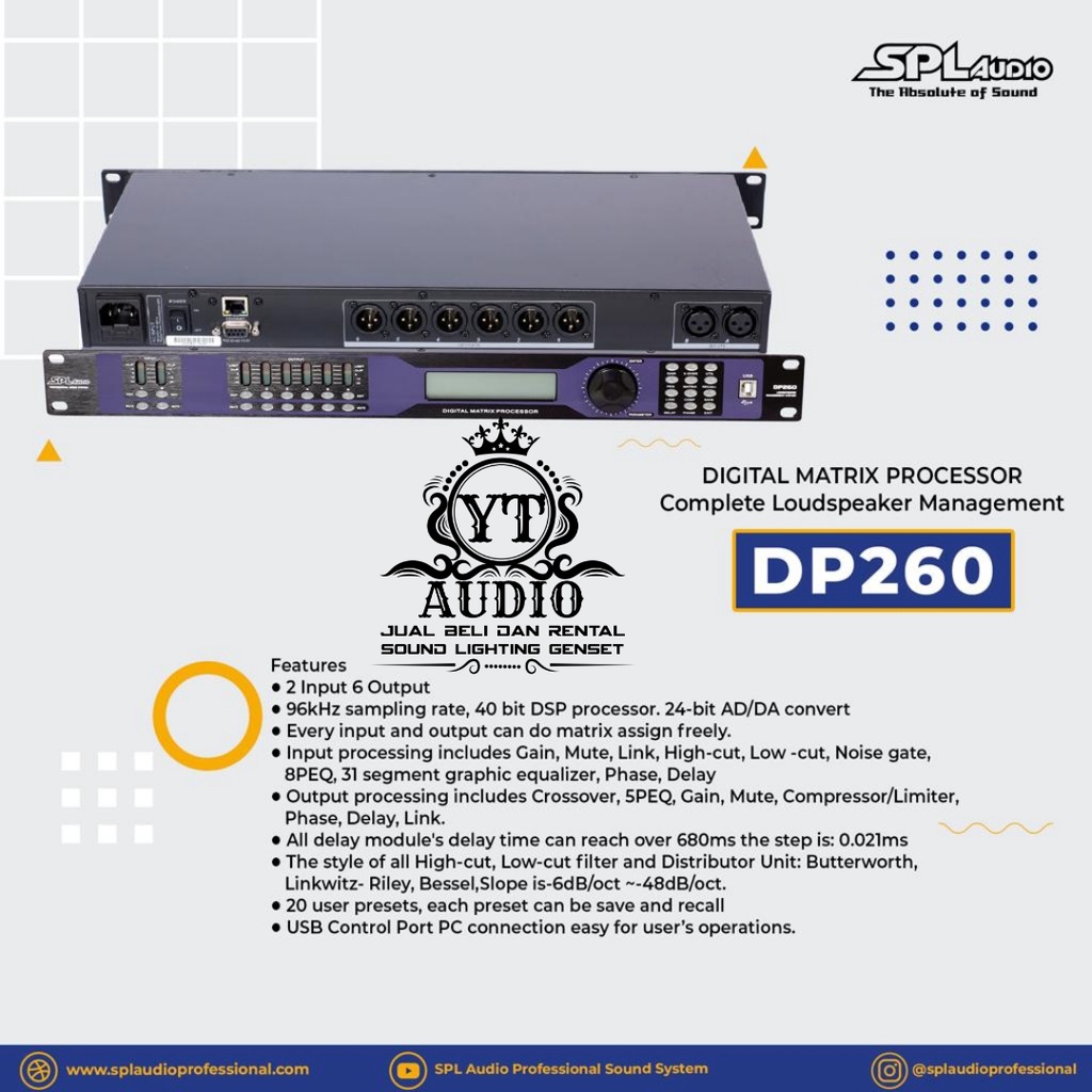 Jual DLMS MANAGEMENT SPL AUDIO DP260 DP480 DP4800F ORIGINAL | Shopee Indonesia