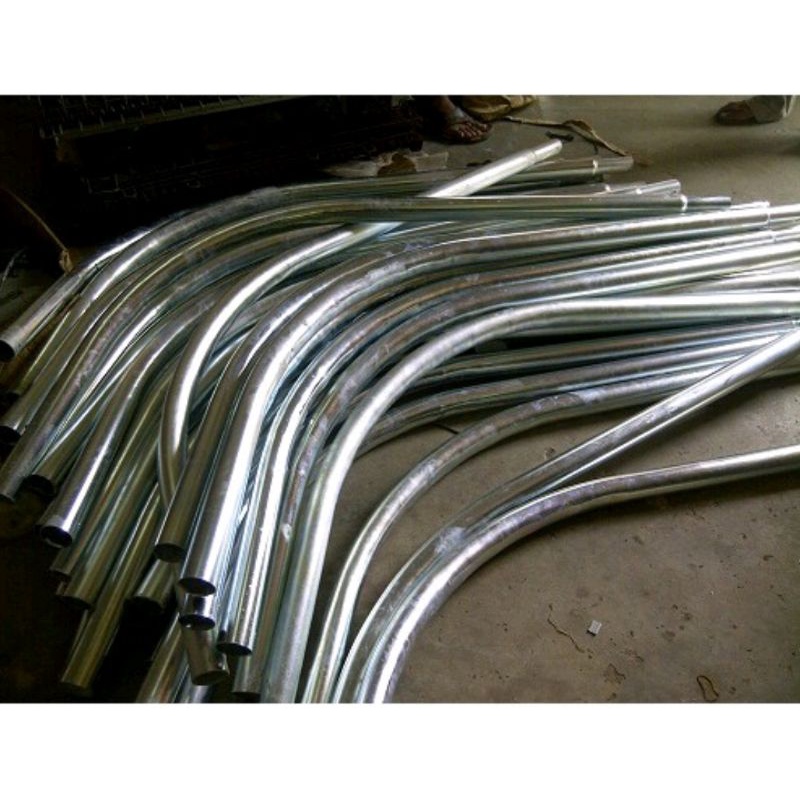 Jual Tiang PJU lengkung,Tiang PJU bengkok,Tiang bengkok 1,5 inchi ...