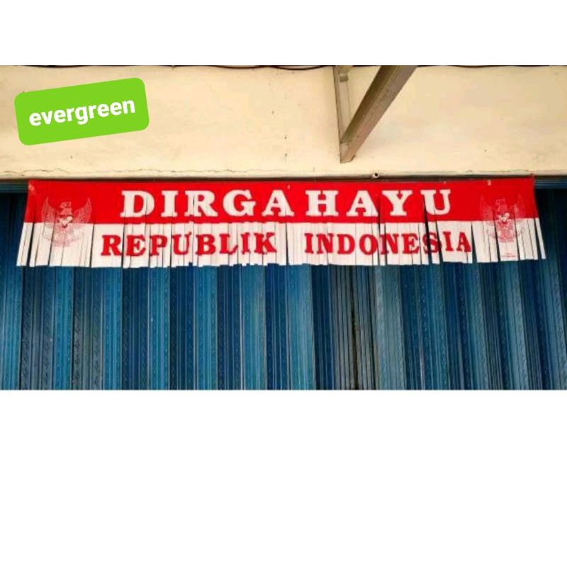 Jual GARLAND RUMBAI DIRGAHAYU RI HIASAN HUT RI DEKORASI BANNER ...