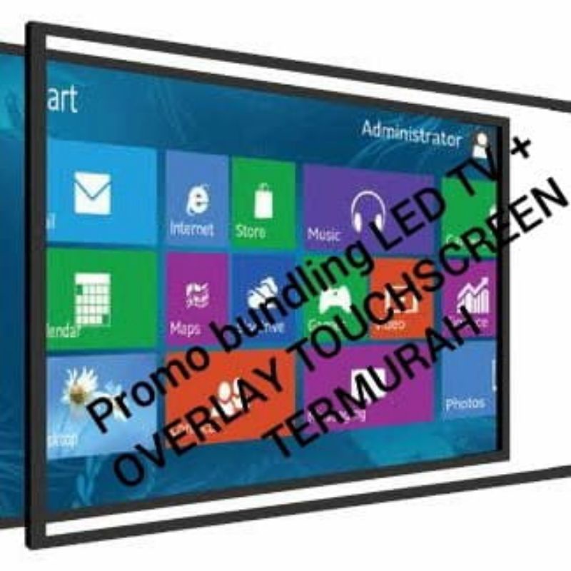 Jual Touchscreen Panel TV 43 Inch Include TV Full HD ( Bandung Raya ...