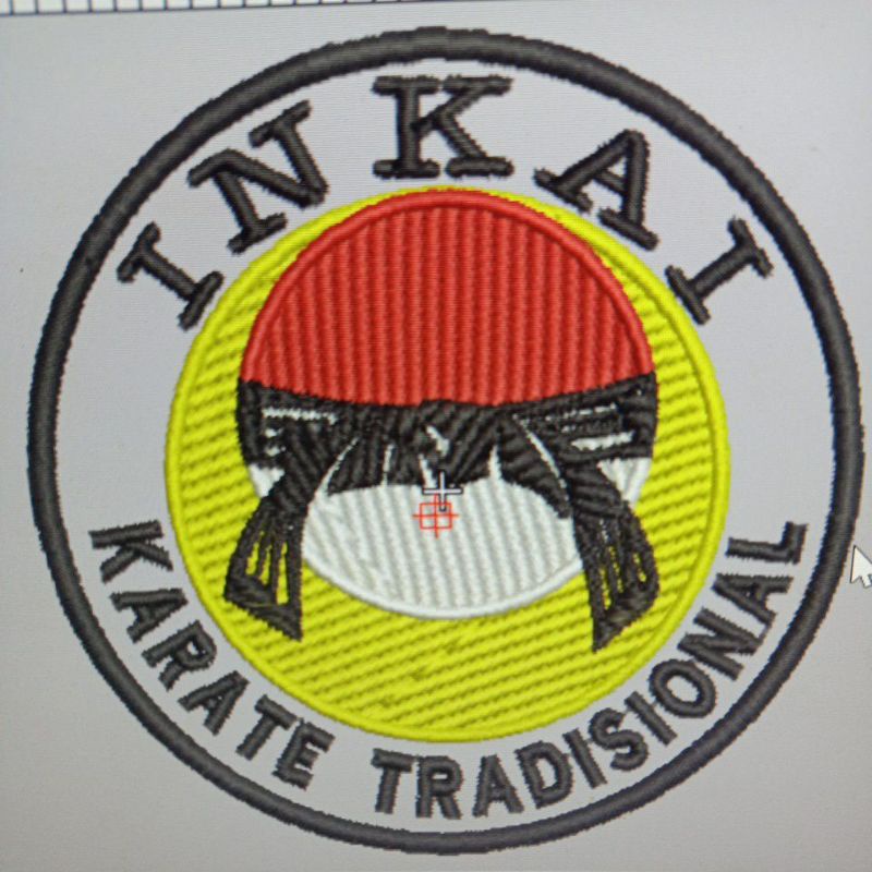 Jual Patch Logo Bordir INKAI Karate Tradisional | Shopee Indonesia