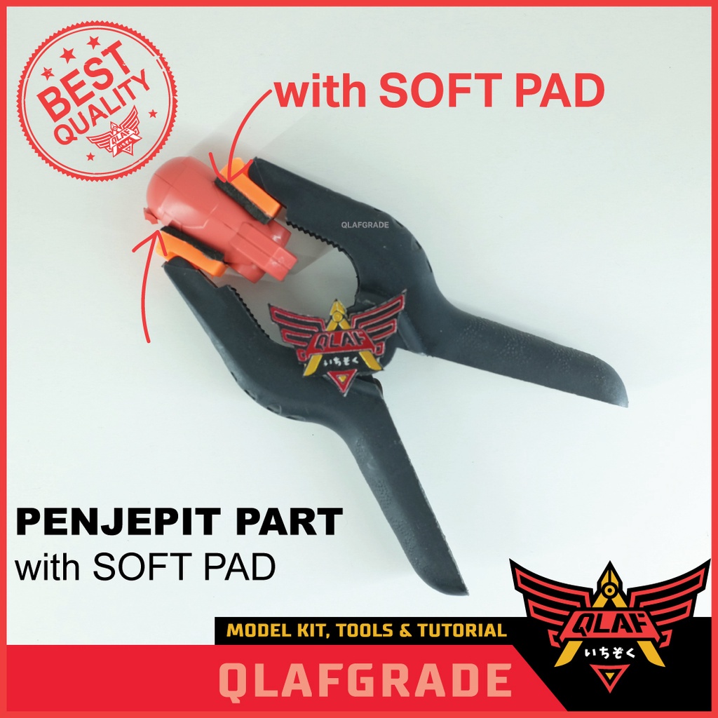 Jual PENJEPIT PART WITH SOFT PAD EXTRA POWER clamp gundam model kit ...
