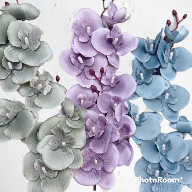 Jual Bunga mahar anggrek kain dekorasi mahar lamaran seserahan | Shopee ...