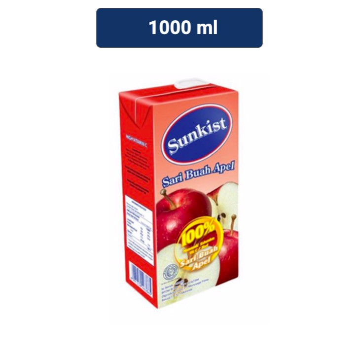 Jual Sunkist Apple 1000 mL | Shopee Indonesia