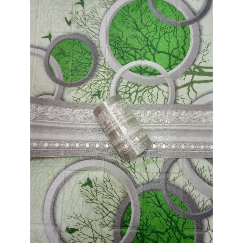 Jual Border Lis premium motif batik silver | Shopee Indonesia