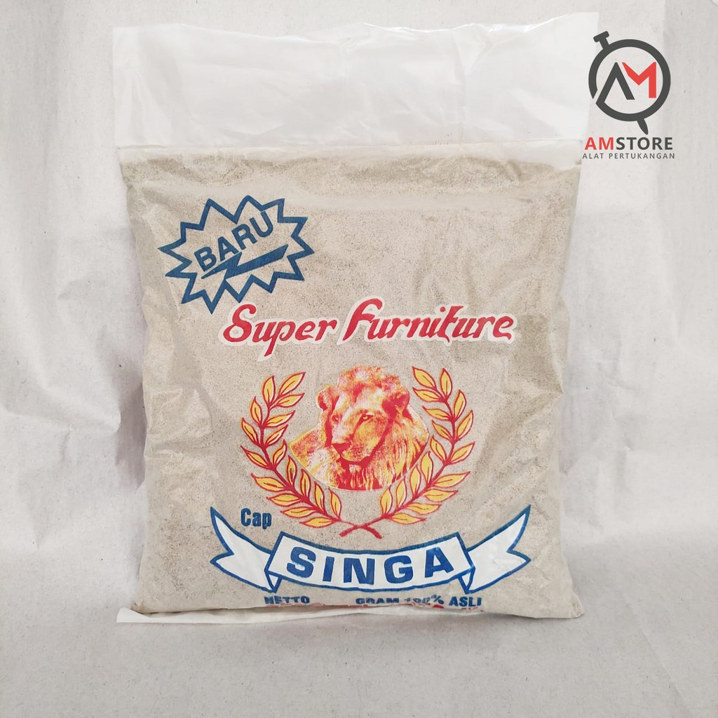Jual Serlak / Sirlak / Shellak Bubuk Cap Singa (Pelarut Bensin ...