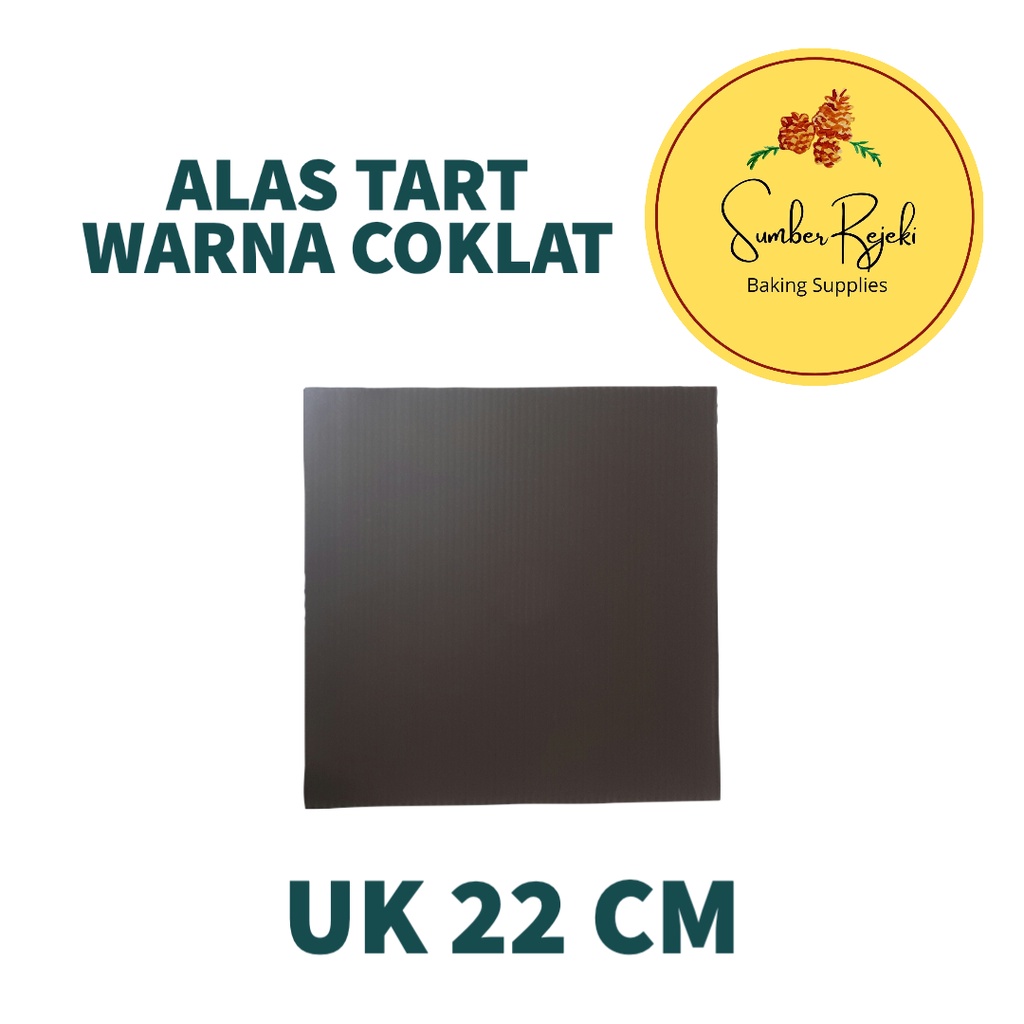 Jual Alas Kue Tart / Cakeboard / Tatakan Kue Ukuran 22 Cm BENTUK KOTAK ...