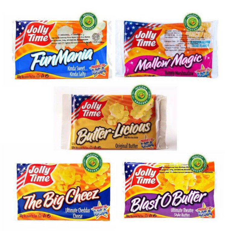 Jual Jolly Time Pop Corn 100gr | Shopee Indonesia