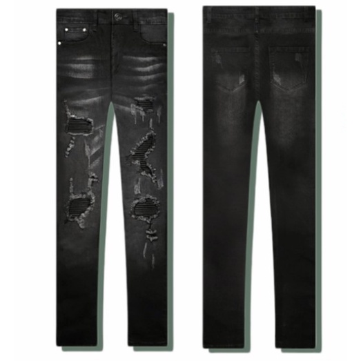 Jual Rucas Jeans - Season 8 Black Caviar Leather [Original 100% ...