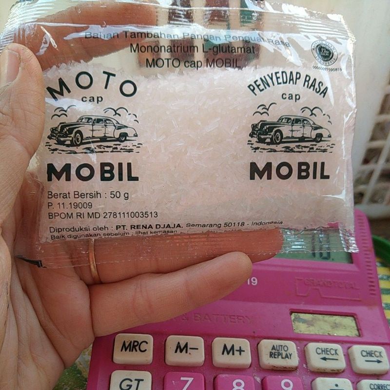 Jual moto cap mobil bahan tambahan pangan penguat penyedap rasa ...