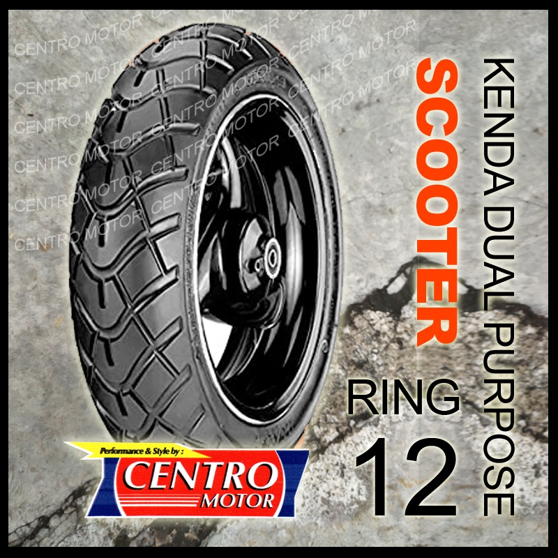 Jual KENDA K761 130/80-12.BAN TUBELESS DUAL PURPOSE RING 12 COCOK UNTUK SCOOTER | Shopee Indonesia