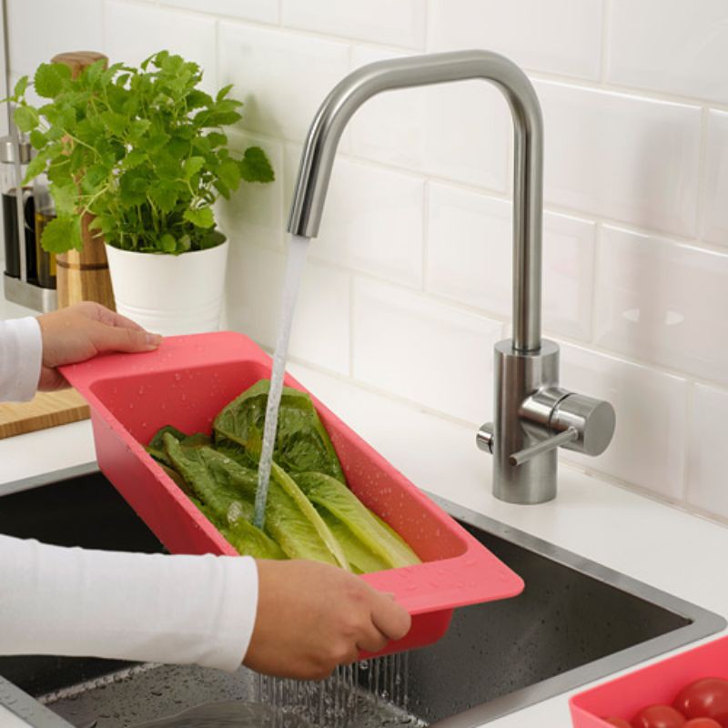 Jual Grundvattnet IKEA Alat Peniris/Saringan Sayur/Buah, Merah cerah ...