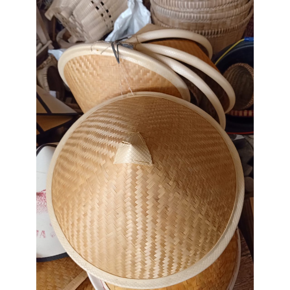 Jual Caping Bambu Dewasa Diameter 40CM | Shopee Indonesia