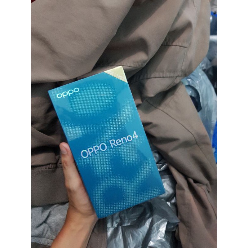 Jual Oppo Reno 4 New Black | Shopee Indonesia