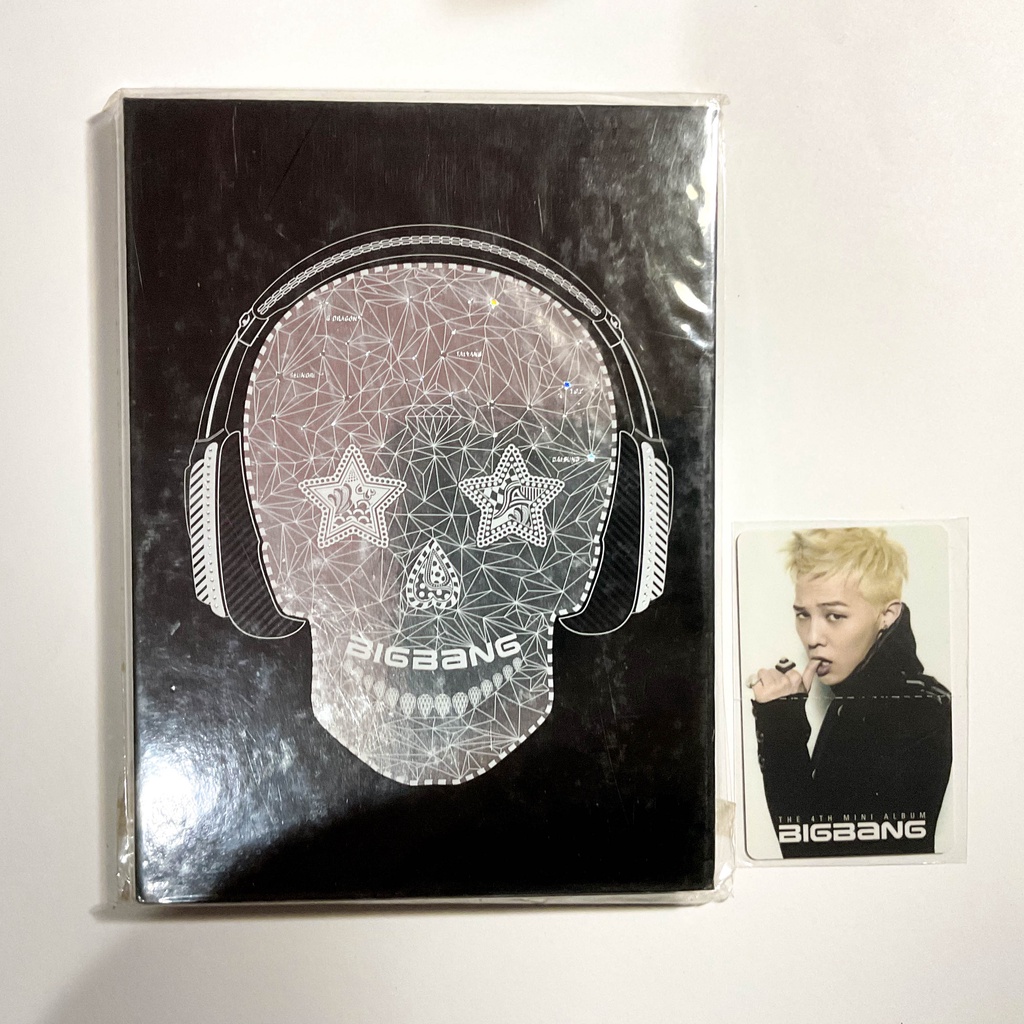 Jual BIGBANG Tonight Album with GD GDragon Photocard CD Album Kpop ...
