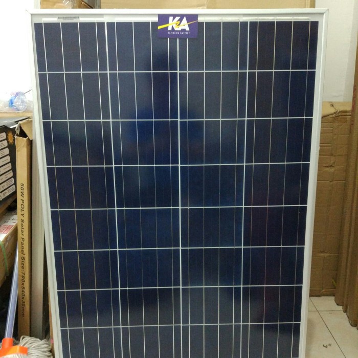 Jual Solar panel surya cell 100wp 100 wp 12v 12 v poly GRADE A | Shopee ...