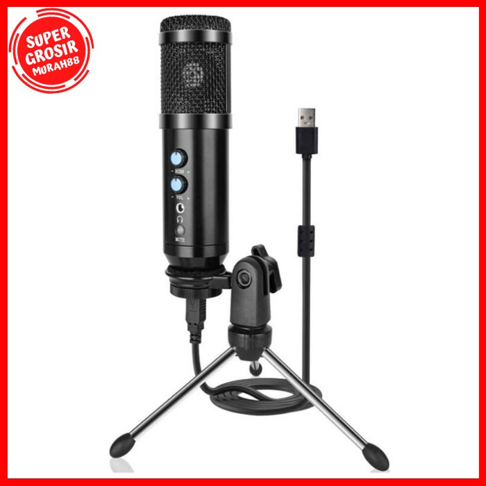Jual Mic UD 900FX Condenser USB Microphone dengan Stand Mic | Shopee ...