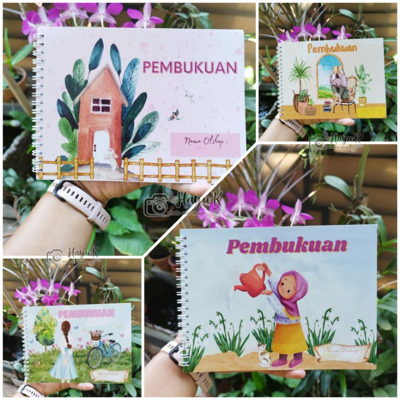 Jual Buku olshop: Buku rekap penjualan , Pembukuan besar, buku order ...