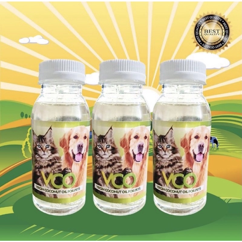 Jual VCO Botol Untuk Hewan - Virgin Coconut Oil Botol 100 ml | Shopee ...