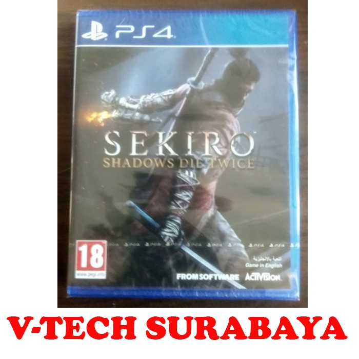 Jual SEKIRO DIE TWICE PS4 | Shopee Indonesia