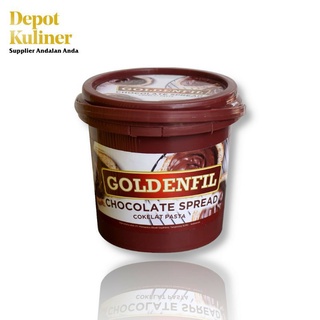 Jual Goldenfil Chocolate Spread 1 kg / Goldenfill Cokelat Golden Fil ...