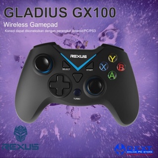 Jual Rexus Gladius GX100 Gamepad Wireless Gaming GX 100 | Shopee Indonesia