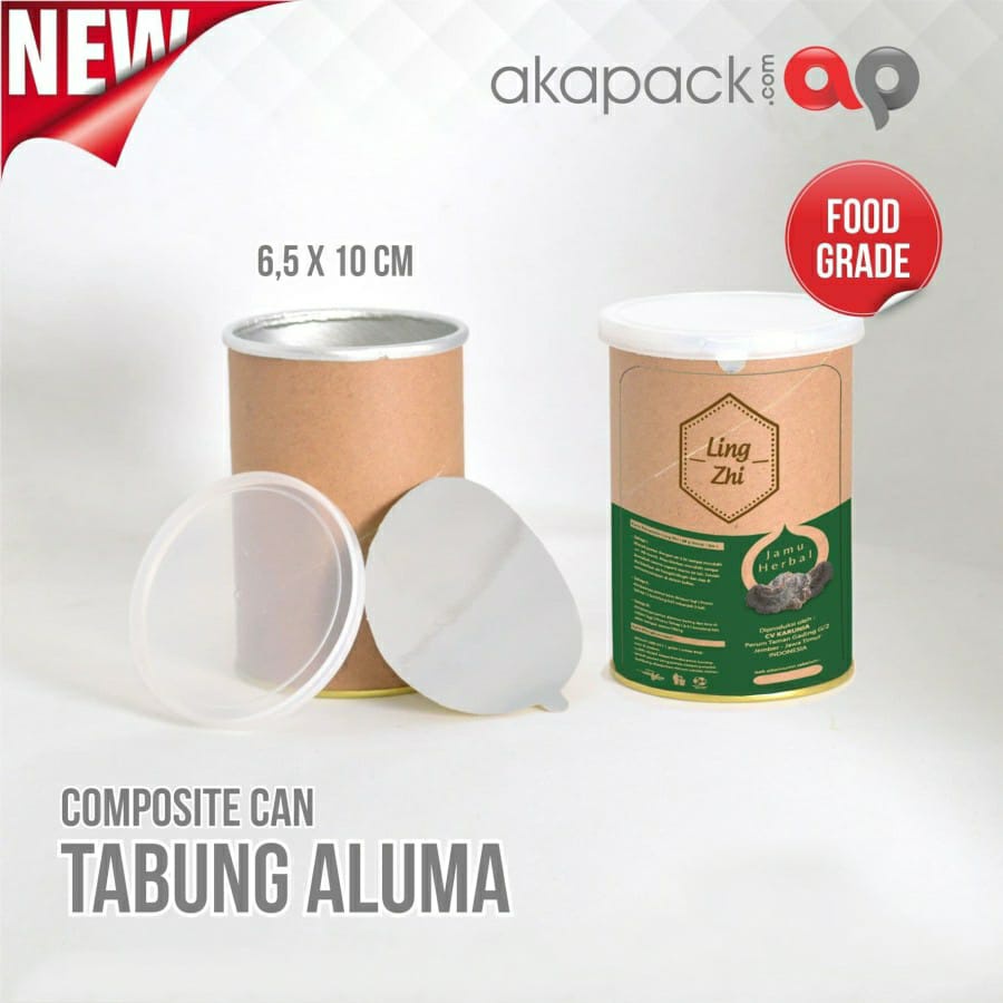 Jual Tabung karton / 6,5x10 cm / Tabung aluma | Shopee Indonesia
