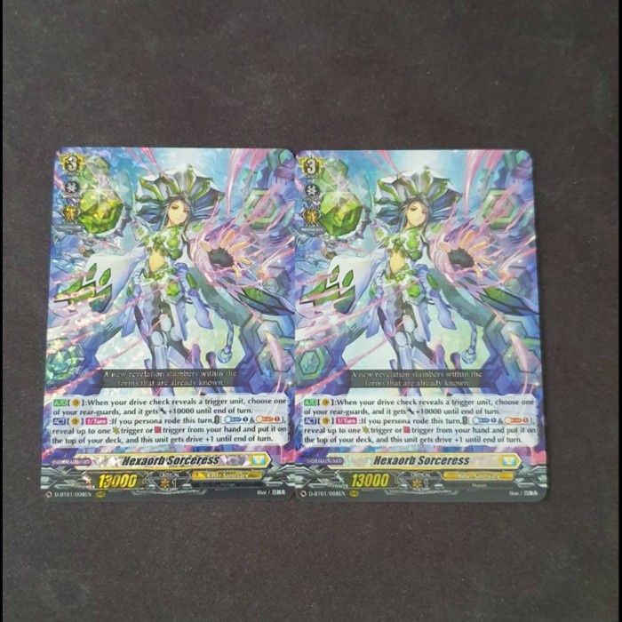 Jual Vanguard 2x Hexaorb Sorceress DBT01 EN (RRR) | Shopee Indonesia