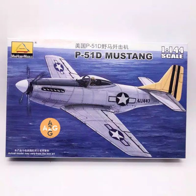 Jual Model kit Mini Hobby Models 1 144 P 51 D MUSTANG | Shopee Indonesia