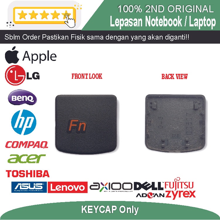 Jual Et11 Tut Fn Request Tuts Fn Function Tut Tombol Pencetan Lepasan Keyboard Laptop Notebook