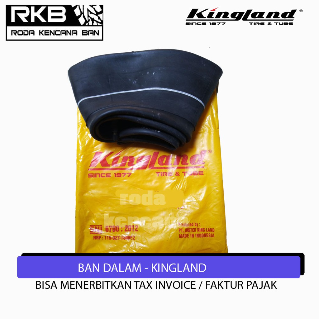 Jual Ban Dalam Mobil Ukuran 15 Kingland Pentil Panjang - Ban Dalam ...
