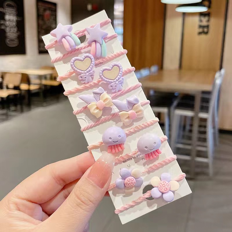 Jual ED - 10PCS / SET IKAT RAMBUT KOREA ANAK ICON KARAKTER LUCU ...