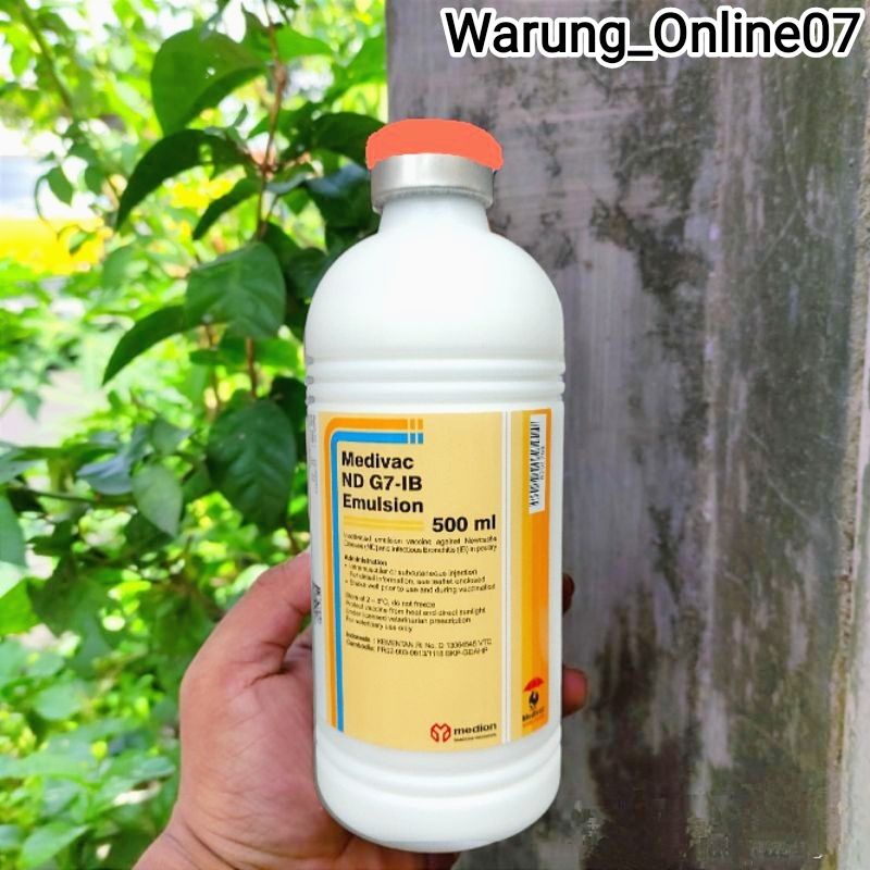 Jual Vaksin Medivac ND G7 IB Emulsion Netto 500ml Dosis 1000 Ekor ... Jual Vaksin Medivac ND G7 IB Emulsion Netto 500ml Dosis 1000 Ekor ...