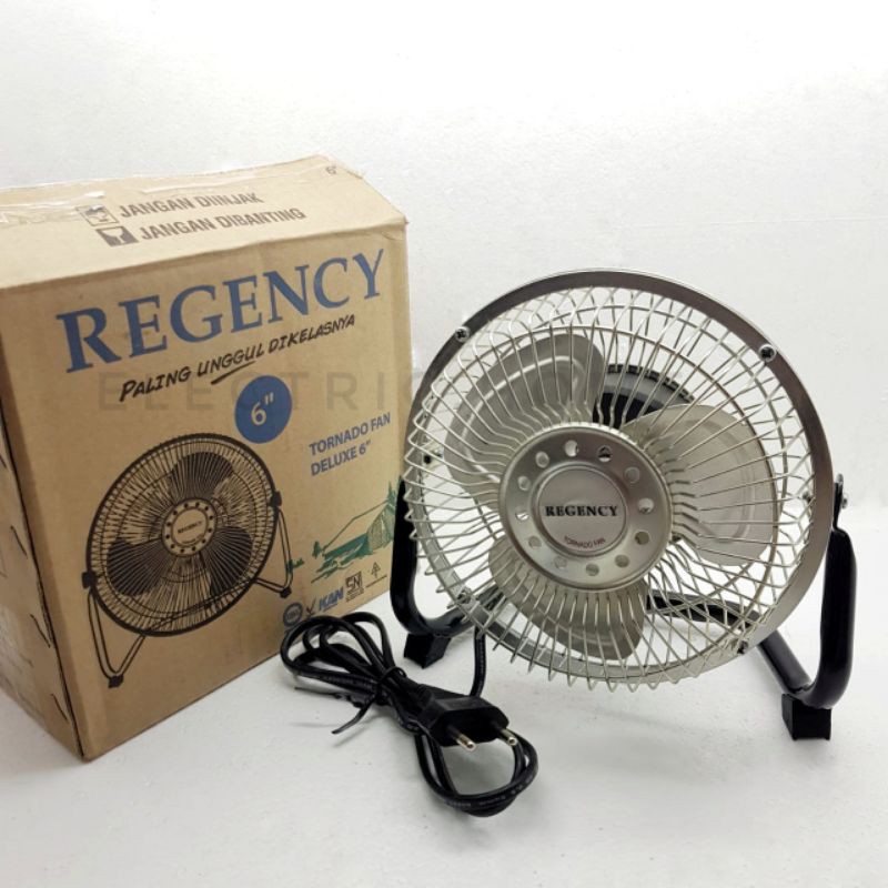 Jual REGENCY TORNADO DELUXE FAN 6" INCH | Shopee Indonesia