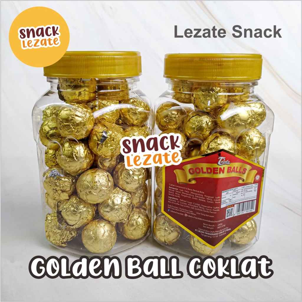 Jual Golden Balls Coklat Tobelo Isi 40 pcs Murah / Golden Balls Tobello ...