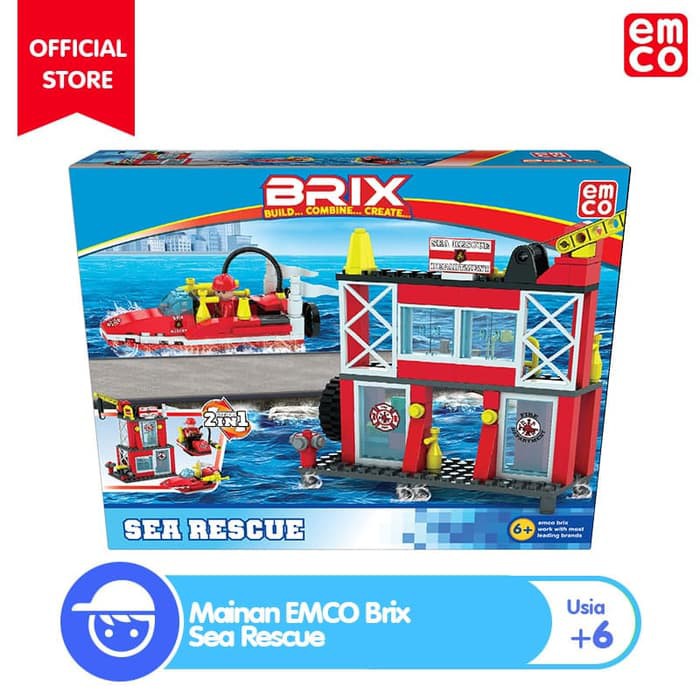Jual EMCO Brix Fireman Series - Sea Rescue | Shopee Indonesia