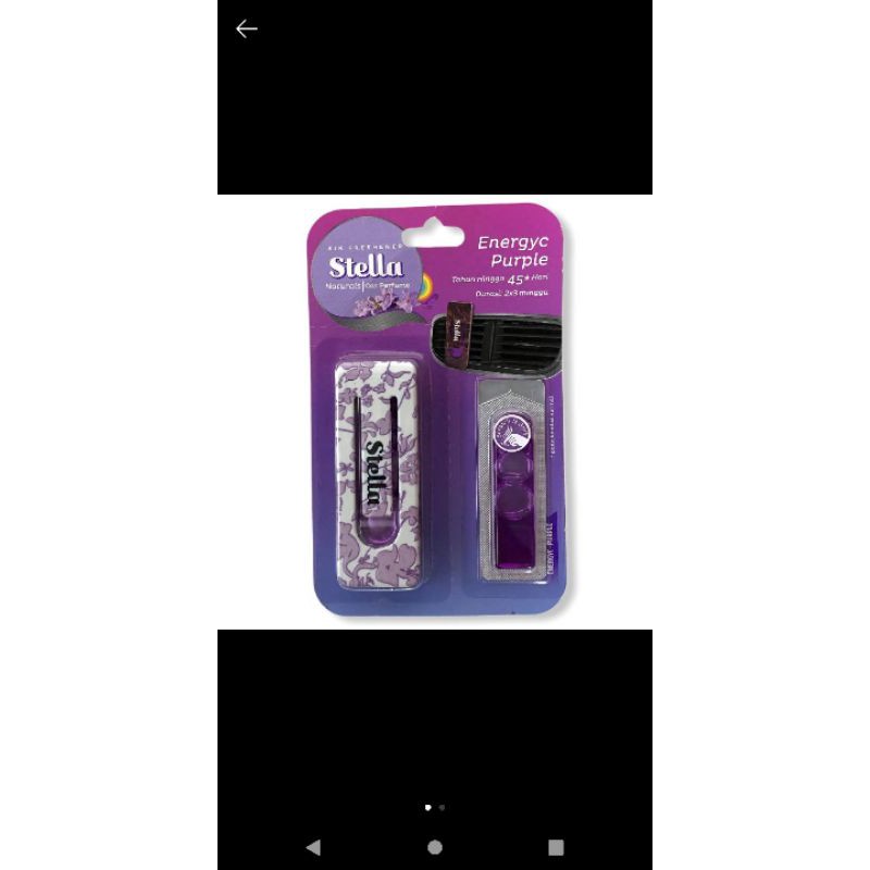 Jual STELLA air freshener parfum mobil (alat+ refill parfum 2 pcs ...