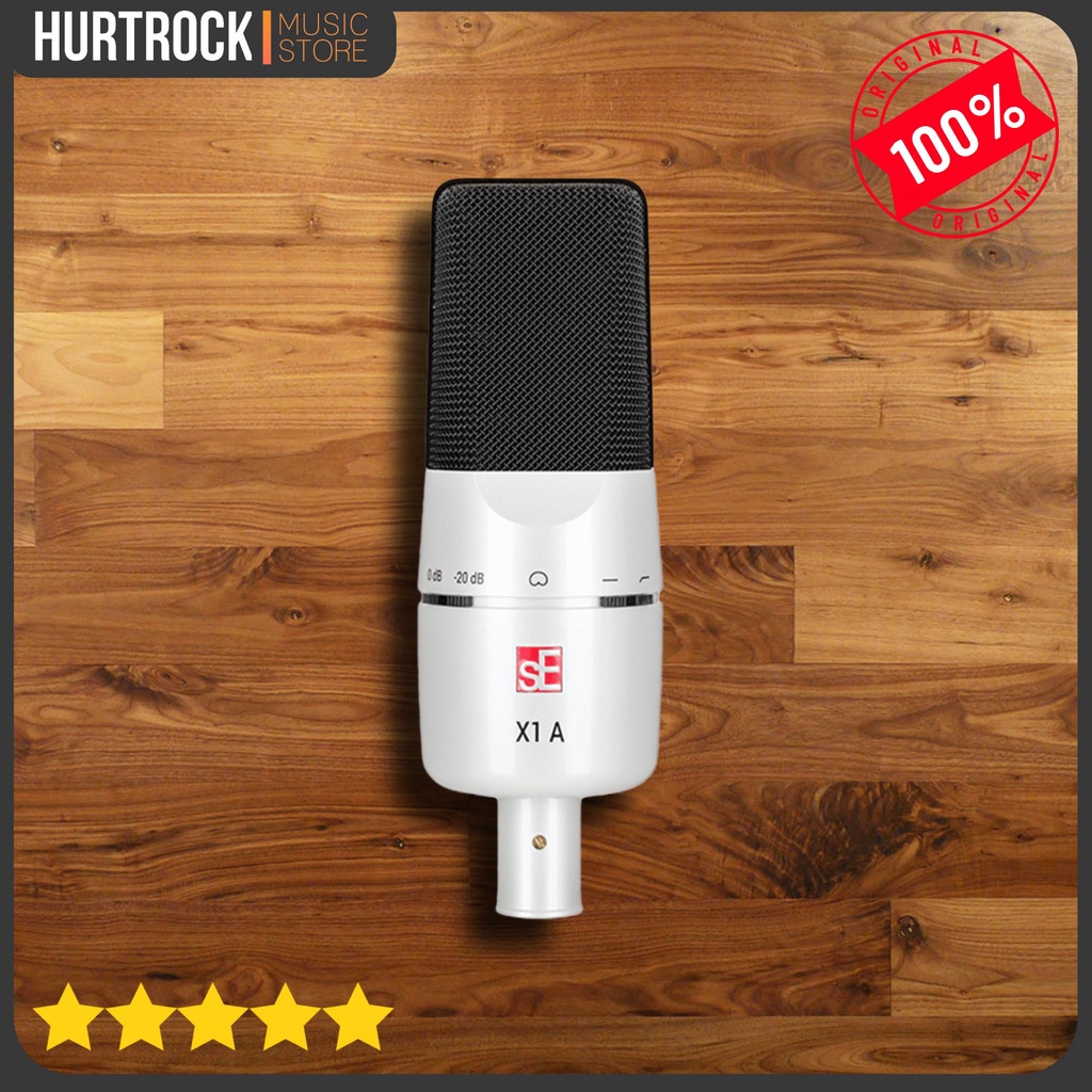 Jual SE Electronics X1A White Cardioid Condenser | Shopee Indonesia