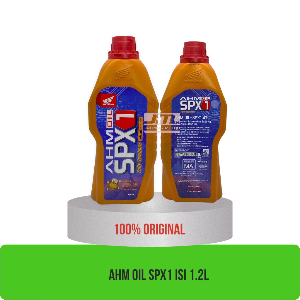 Jual AHM Oil SPX 1 isi 1.2L Produk Original | Shopee Indonesia