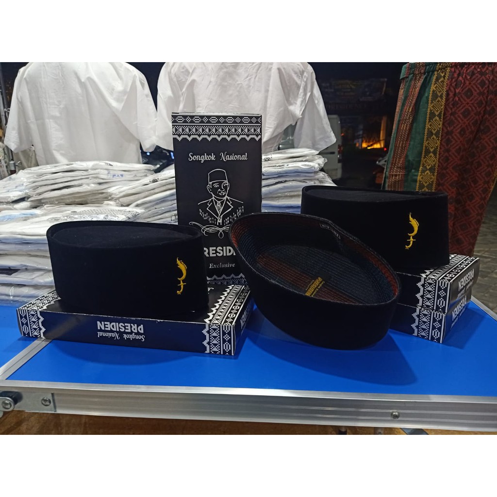 Jual peci songkok nasional president pedang kujang(cod bayar di tempat ...