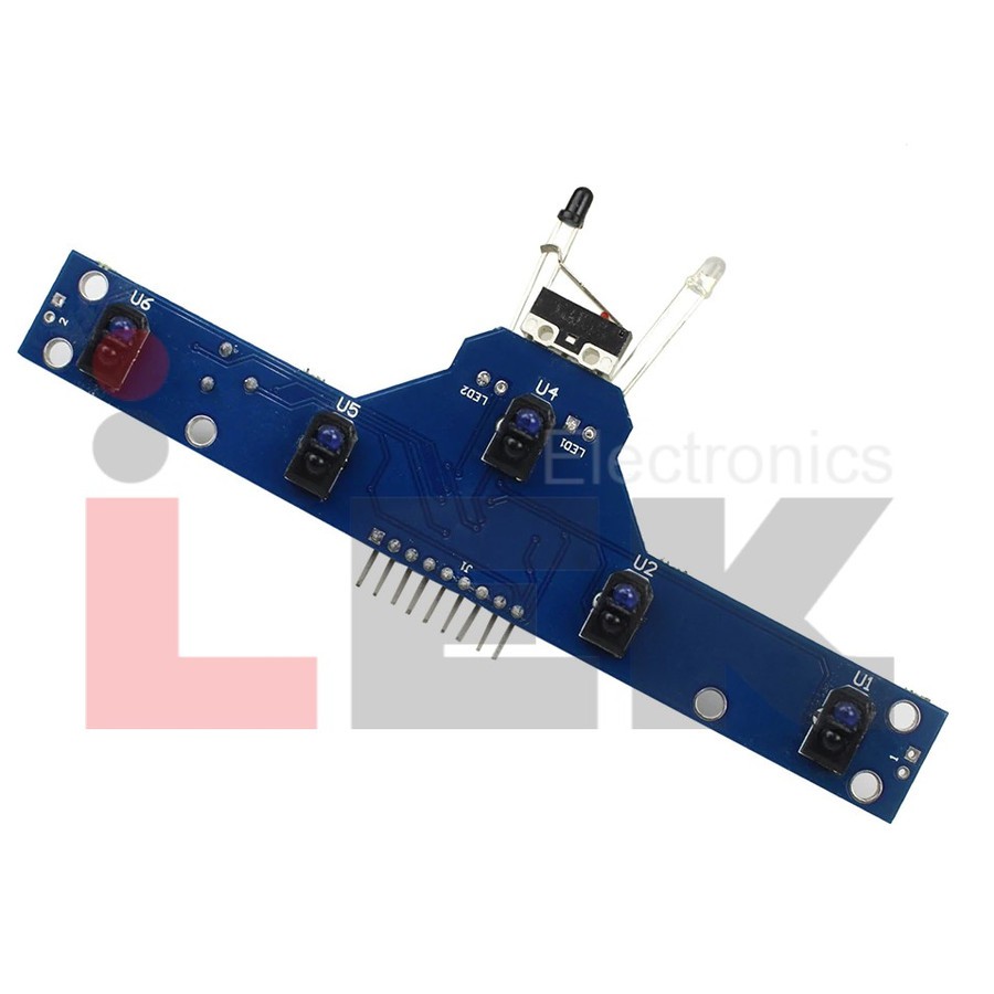 Jual 5 Channel IR Infrared Detector Tracking Line Obstacle Avoidance ...