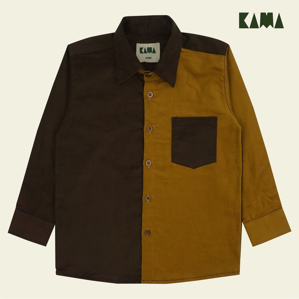Jual KAMA GARAGE Kemeja anak lengan panjang corduroy usia 1 - 8 tahun ...