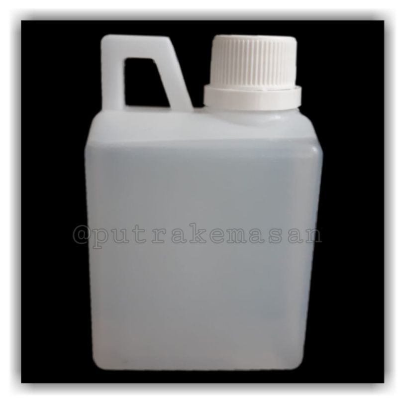 Jual Jerigen 500ml HDPE Berat 47,2gr | Jerigen madu 500ml tutup segel ...