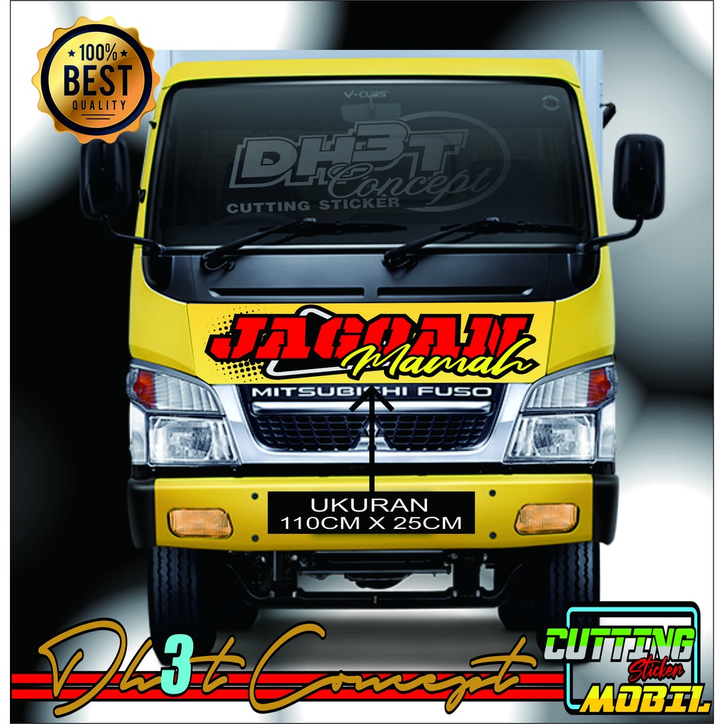Jual STICKER TRUCK CANTER KEREN JAGOAN MAMAH | Shopee Indonesia