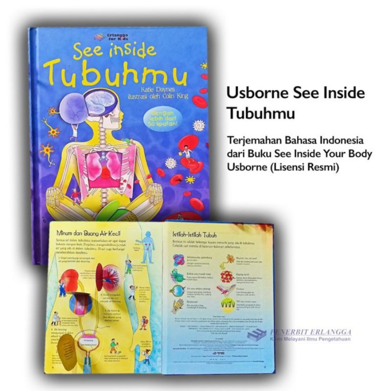 Jual Usborne see inside tubuhmu• See Inside Lautan• See Inside Mengenal Otak (Usborne Terjemahan ...