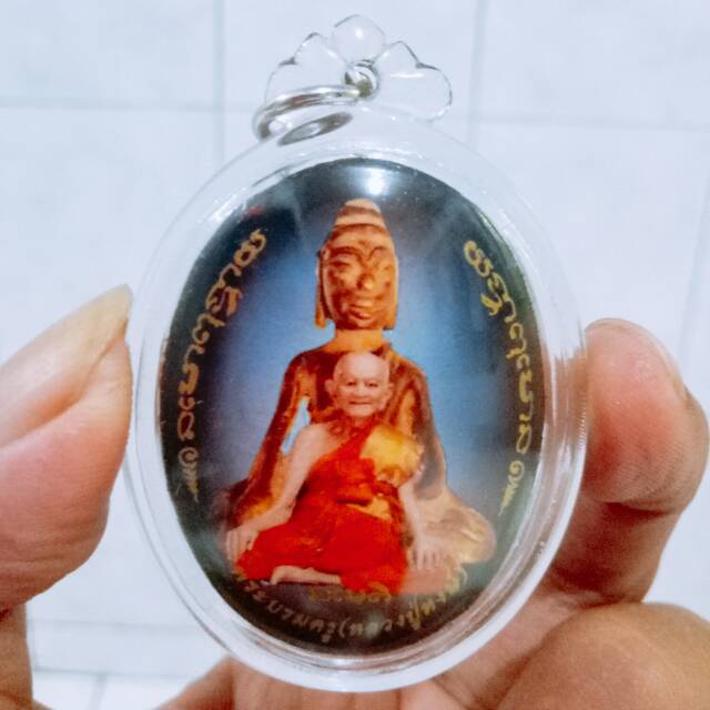 Jual Thailand Amulet Locket Lp Hong Boromakru - Lp Hong | Shopee Indonesia