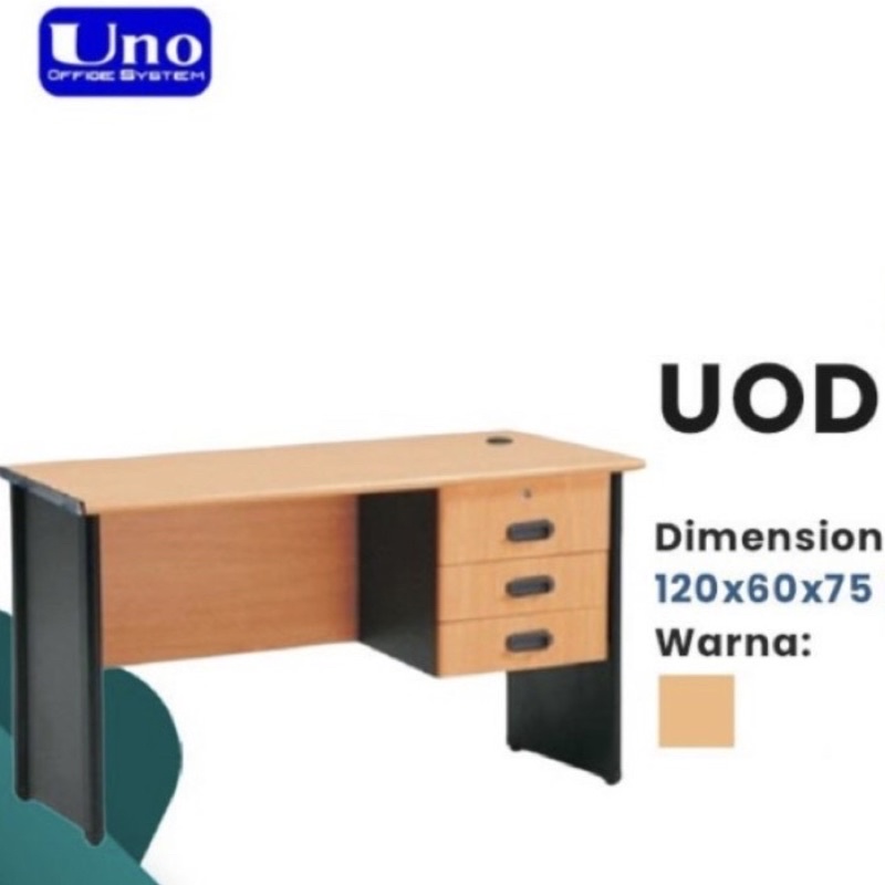 Jual meja kantor meja kerja uno meja tulis 1/2 biro meja manager meja ...