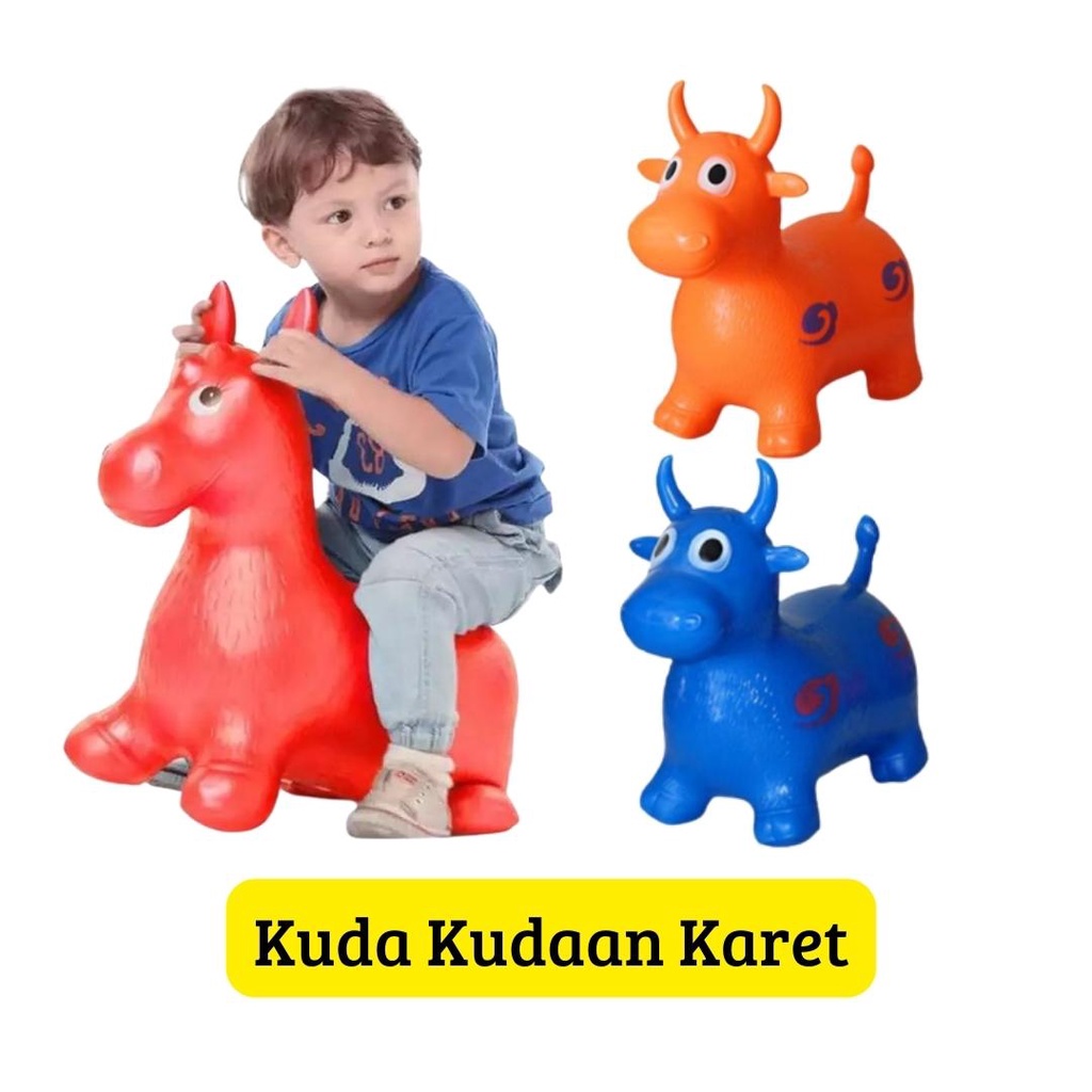 Jual Mainan anak perempuan jumping animal Jumping Animal kuda kudaan ...